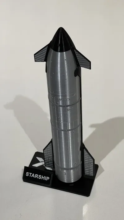 Starship V2 by 电容电阻分不清 Anxiety MakerWorld: Download Free 3D Models