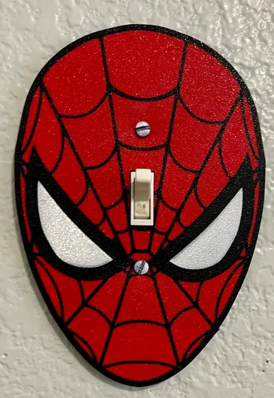 Spider-Man - Light Switch Cover by Diegel Designs - MakerWorld