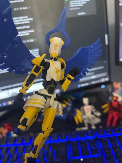 DUMMY 13 Gabriel Ultrakill (+Fallen) - Free 3D Print Model - MakerWorld