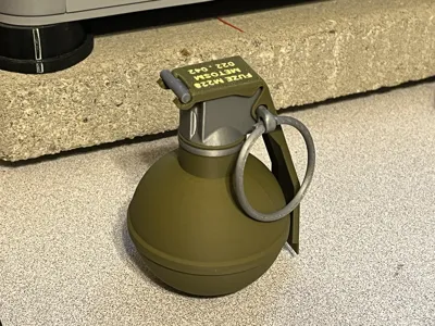 M67 Frag Grenade with Spring Loaded Flying Handle by Rexi Labs ...
