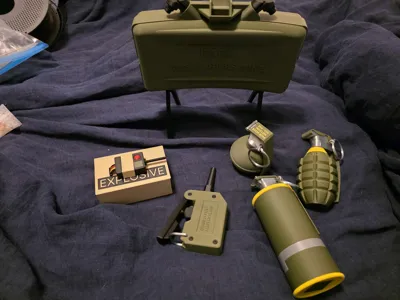 M67 Frag Grenade with Spring Loaded Flying Handle by Rexi Labs ...