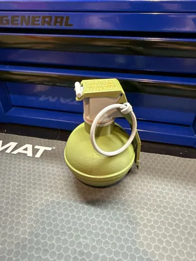 M67 Frag Grenade with Spring Loaded Flying Handle by Rexi Labs ...
