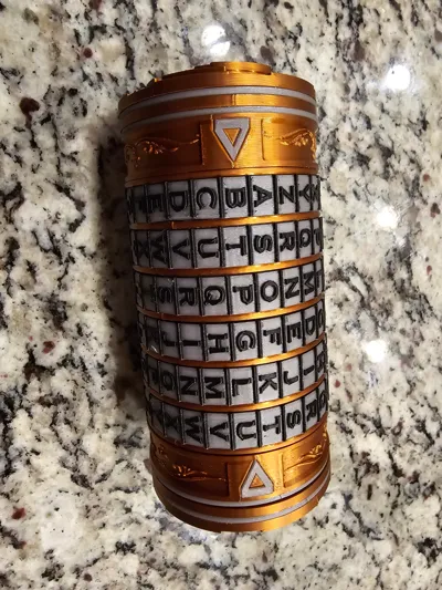 Cryptex 6 Wheels Remixed by Jargcomp MakerWorld: Download Free 3D Models