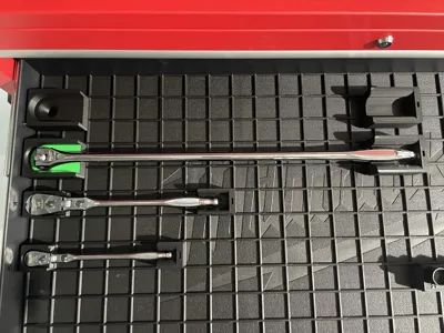 Gridfinity Universal Ratchet Tray - 1/2 Inch by snjames316 MakerWorld ...