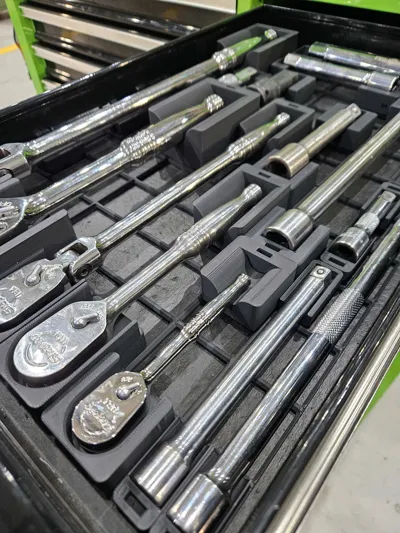 Gridfinity Universal Ratchet Tray - 1/2 Inch - Free 3D Print Model ...