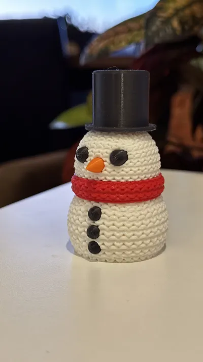 编织雪人（无需AMS） 来自 Dimensional.pl - MakerWorld