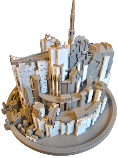 Minas Tirith - The Lord of the Rings by Savy Maker MakerWorld: Download ...