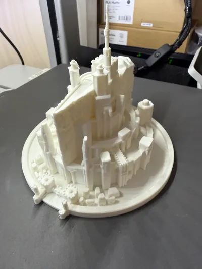 Minas Tirith - The Lord of the Rings by Savy Maker MakerWorld: Download Free 3D Models