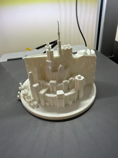 Minas Tirith - The Lord of the Rings by Savy Maker MakerWorld: Download Free 3D Models