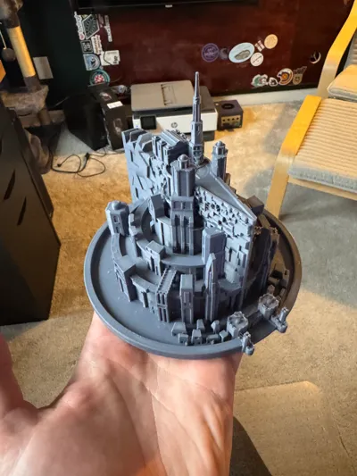 Minas Tirith - The Lord of the Rings by Savy Maker MakerWorld: Download Free 3D Models