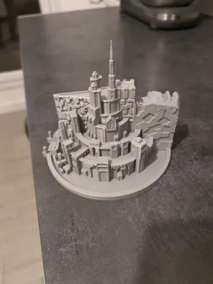 Minas Tirith - The Lord of the Rings by Savy_Maker MakerWorld: Download Free 3D Models
