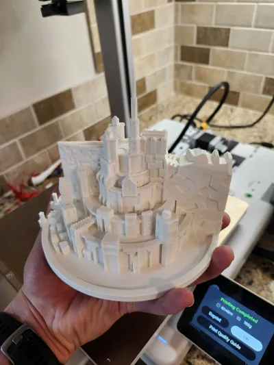 Minas Tirith - The Lord of the Rings by Savy Maker MakerWorld: Download Free 3D Models
