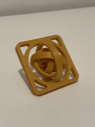 Infinity Gyro Spinning Circle - Print in place by Eternity Labs ...