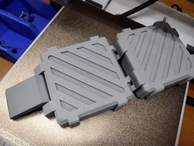 Stylish Rugged Box / Print in Place / No hardware by Vostok Labs ...
