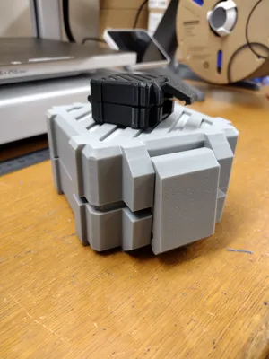 Stylish Rugged Box / Print in Place / No hardware by Vostok Labs ...