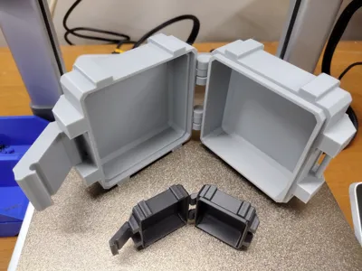 Stylish Rugged Box / Print in Place / No hardware by Vostok Labs ...