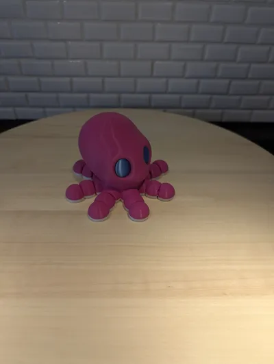 Flexi Baby Octopus - Print in place No Supports by 3DeepDesigns ...
