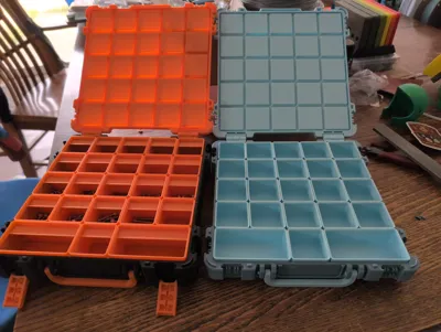 Gridfinity 基础存储盒 Pred 改编版 二次创作 - 来自 VersusMakes MakerWorld：免费下载 3D 模型