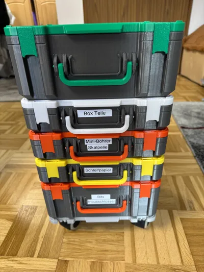 Gridfinity 基础存储盒 Pred 改编版 二次创作 - 来自 VersusMakes MakerWorld：免费下载 3D 模型