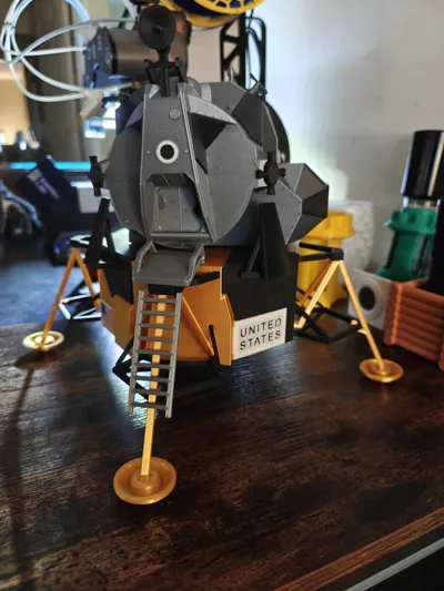 Lunar Lander Kit (No Support, No AMS, No Glue) by The Kit Kiln ...