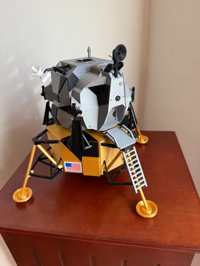 Lunar Lander Kit (No Support, No AMS, No Glue) by The Kit Kiln ...