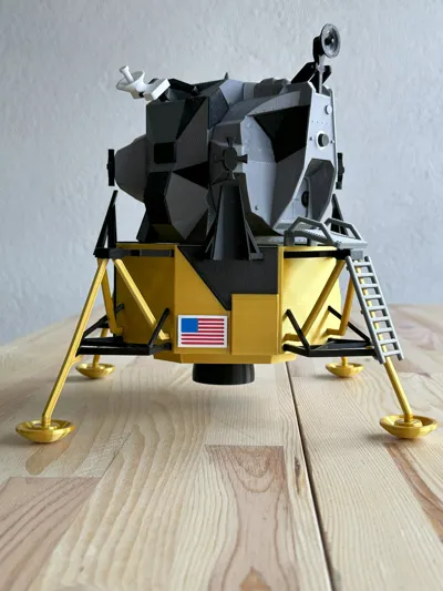 Lunar Lander Kit (No Support, No AMS, No Glue) by The Kit Kiln ...