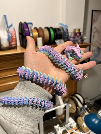Glorious Baby Dragon - Extra Long version by EndK7Designs MakerWorld ...