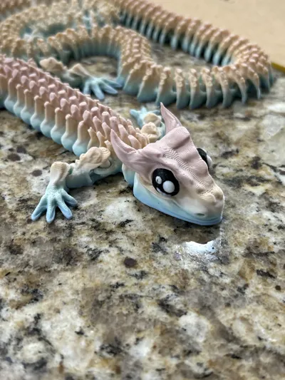 Glorious Baby Dragon - Extra Long version by EndK7Designs MakerWorld ...