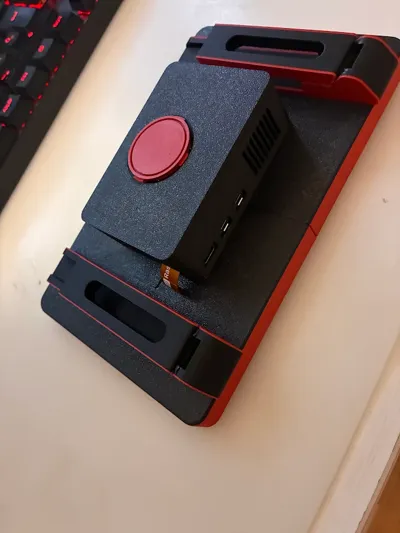 Desktop Case for Raspberry Pi 7" Touch Display 2 - Free 3D Print Model ...