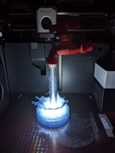 Faucet of Light 幻流之光 - Water Tap Shaped Night Light by Layerse_3D ...