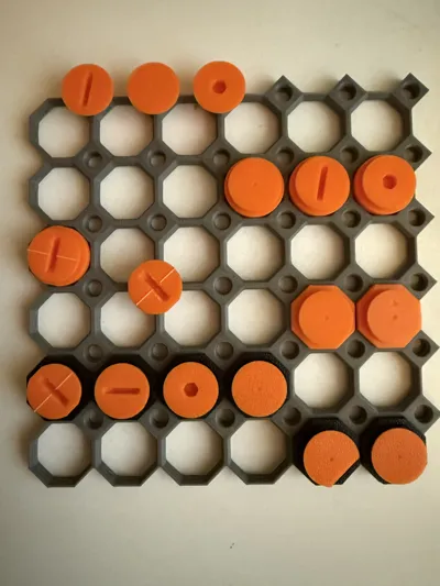 Raised Multiconnect - connector for multiboard v2 Remixed by David D ...