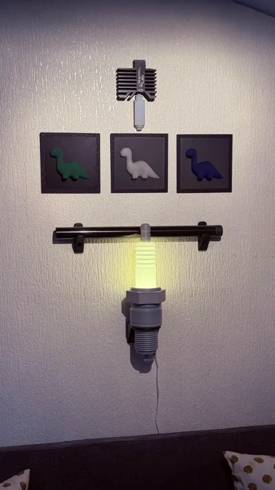 Original Spark Plug Lamp by KristenForge MakerWorld: Download Free 3D ...