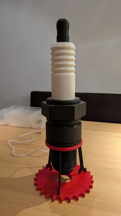 Original Spark Plug Lamp - Free 3D Print Model - MakerWorld