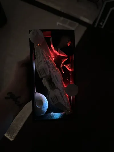 Star Wars Book Nook and Wall Mount - Free 3D Print Model - MakerWorld