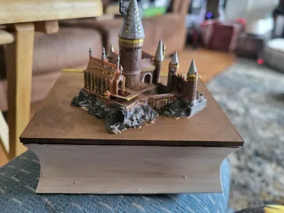 Hogwarts Castle Box - Free 3D Print Model - MakerWorld