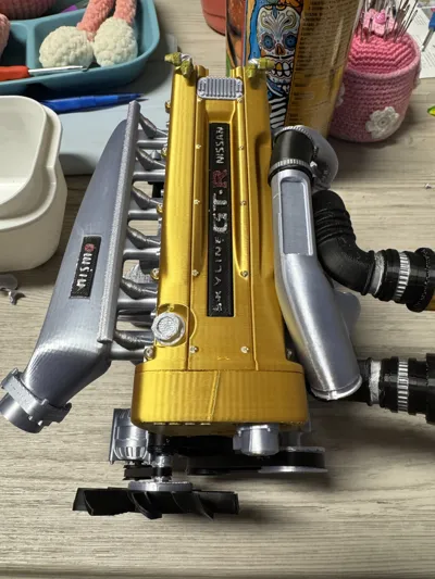 Twin Turbo Kit for the RB26DETT model by Danko_Creates MakerWorld ...