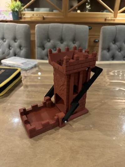Self-Loading Lego Dice Tower by Micro Center- Inland Filament - MakerWorld