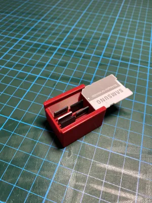 Micro SD Case & MicroSD Card Case by steelcroissant - MakerWorld