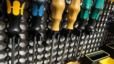 Screwdriver Holder Multiboard - Side-By-Side Remix Remixed by user_1221112815 MakerWorld ...