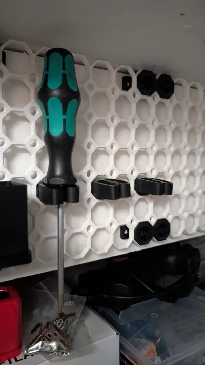 Screwdriver Holder Multiboard - Side-By-Side Remix Remixed by user_1221112815 MakerWorld ...