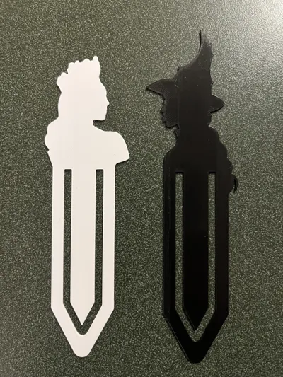 Wicked - Elphaba and Glinda - Bookmarks by Shlomi G MakerWorld ...