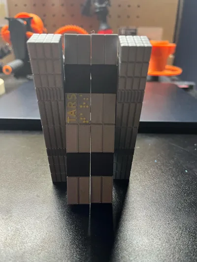 TARS- Interstellar: Print-In-Place - Free 3D Print Model - MakerWorld