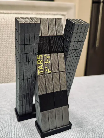 TARS- Interstellar: Print-In-Place by Delphant MakerWorld: Download ...