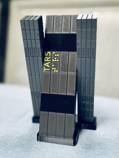 TARS- Interstellar: Print-In-Place by Delphant MakerWorld: Download ...