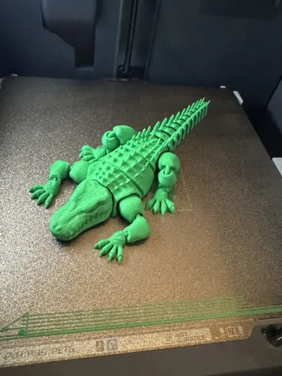 Swamp King: Articulated Gator! by TomczukCustoms MakerWorld: Download ...