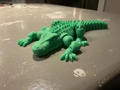 Swamp King: Articulated Gator! by TomczukCustoms MakerWorld: Download ...