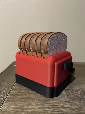 Coaster Toaster by tadad1 MakerWorld: Download Free 3D Models