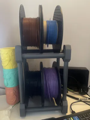 Modular Filament Spool Rack V2 V3 Out On Profile! by James3Design ...