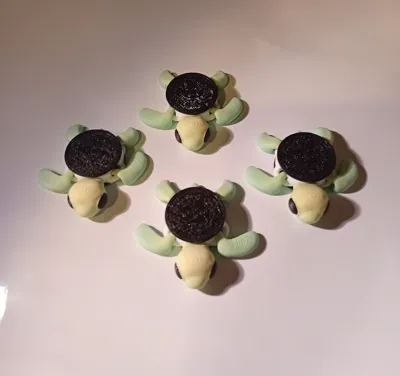 Flexi Oreo Turtle - Print in Place No Supports by 3DeepDesigns ...