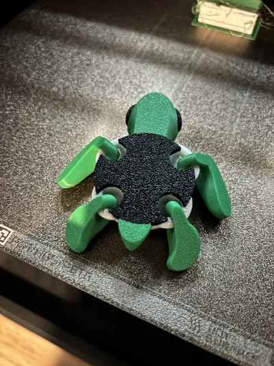 Flexi Oreo Turtle - Print in Place No Supports by 3DeepDesigns ...